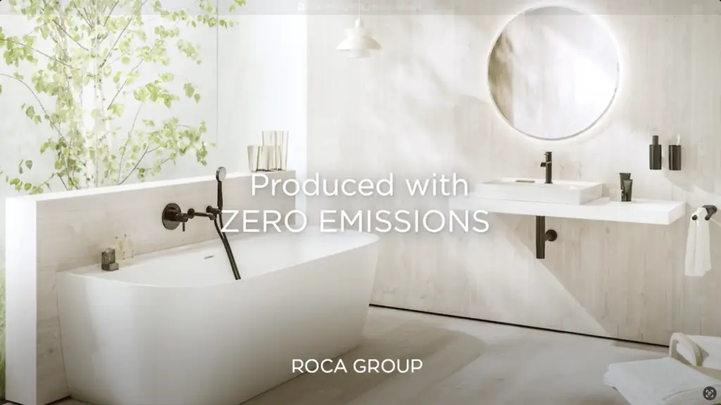 Roca Group now produces complete bathrooms without emissions - Roca Group